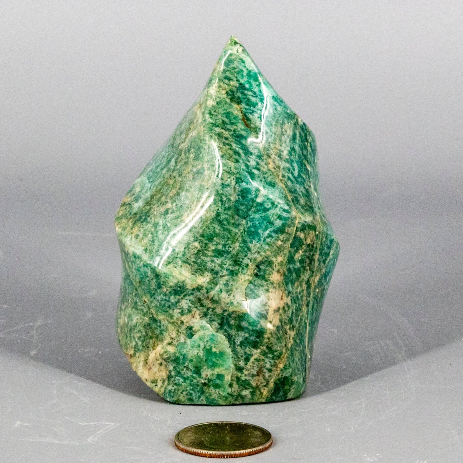 Amazonite Flame Freeform – Crystal Destiny