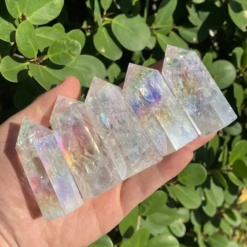 Angel Aura Quartz: Meaning, Healing Properties & Uses – Crystal Destiny